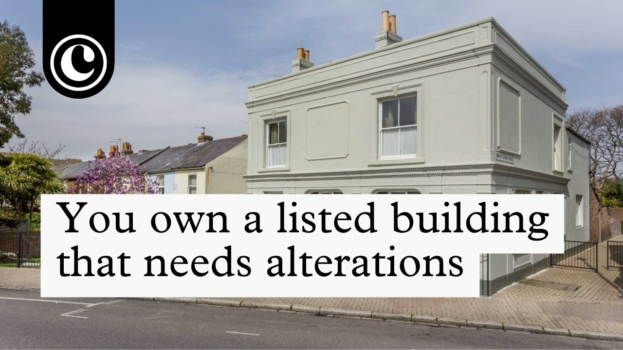 You own a listed building that needs alterations - CARL Architect