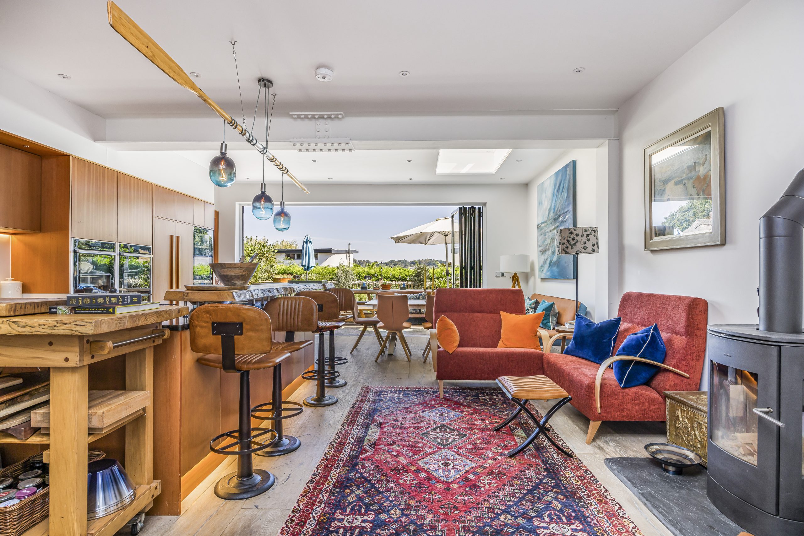 Stunning remodelled riverside home - CARL Architect